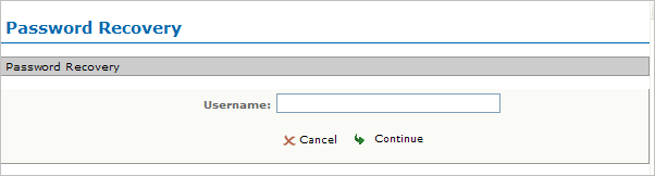 Password Recovery Questions (PRQ)